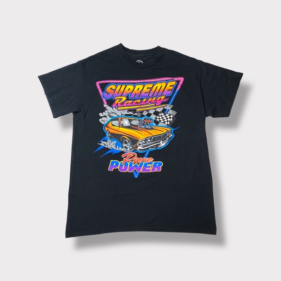 Dom | Shirts | Dom Supreme Racing Graphic Short Sleeve Tshirt Size ...